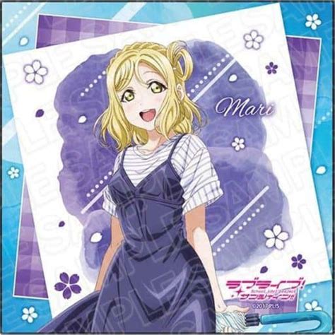 駿河屋 小原鞠莉レインコートver マイクロファイバー 「ラブライブサンシャイン」（タオル・手ぬぐい）