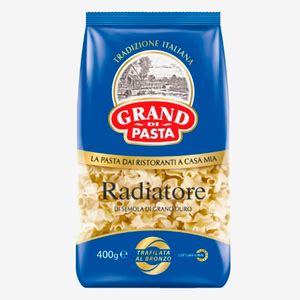 Макароны Grand di Pasta Радиаторе 400 г | Макароны Италия | Arbuz.kz