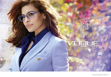 Eva Mendes Vogue Eyewear 2014 Ad Campaign05