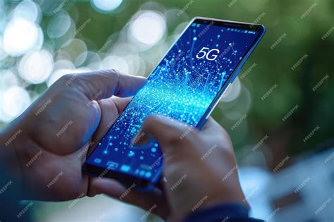 Premium Photo Text 5g Fifth Generation Of Cellular Technology Faster