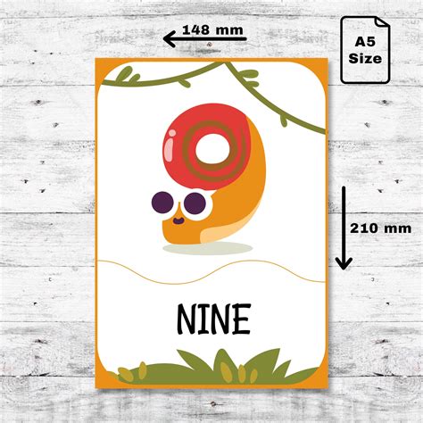 Digital Number Flashcards Printable Number Tracing Flashcards Preschool Homeschool