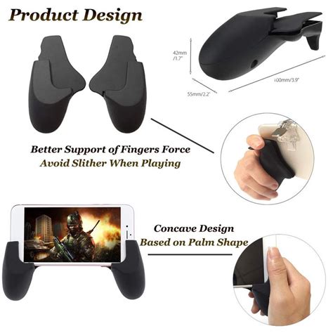 PUBG Mobile Controller Papakoyal PUBG Mobile Trigger Mobile Game Controller Sensitive Shoot And
