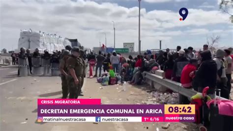 Crisis Migratoria En Frontera De Chile Con Perú Decretan Emergencia