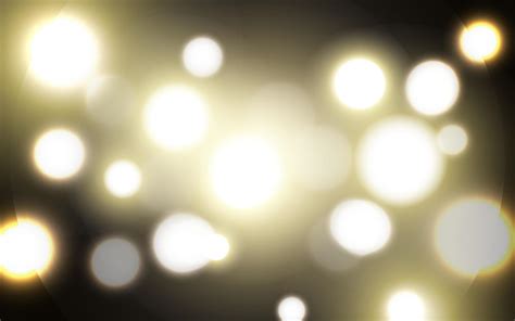 Golden Luxury Bokeh Soft Light Abstract Background Vector Eps 10 Illustration Bokeh Particles