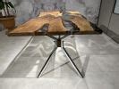 Special Ultra Clear Epoxy Table Live Edge Epoxy Resin Table by Gül