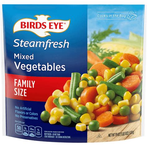 Birds Eye Steamfresh Mixed Vegetables Mixed Vegetables Market Basket
