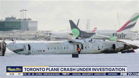 Toronto Plane Crash Footage Shows Inside Passenger Plane After Crash