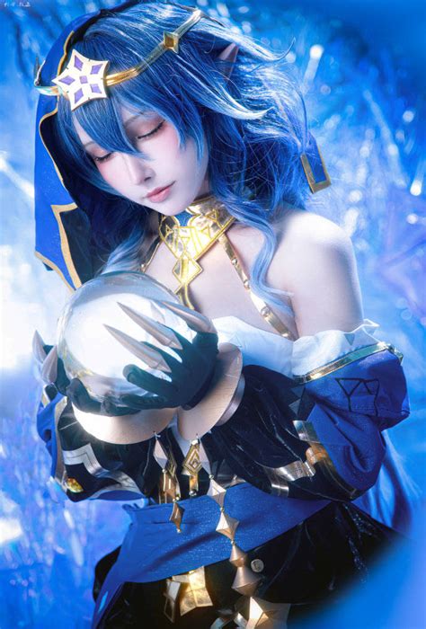 cos原神莱依拉Cosplay正片16P 超级小禾儿 伊喵 白嫖 部落