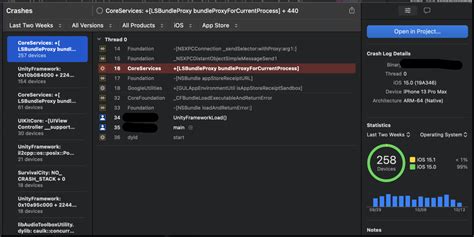 ios 15 crash [apmidentity appinstanceid] · issue 8726 · firebase
