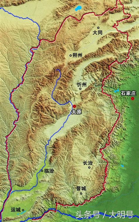 圖解山西軍事地理擁有俯瞰中原的高峻地勢 每日頭條