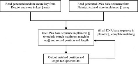 Encryption Algorithm Flow Chart Download Scientific Diagram