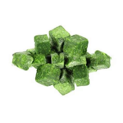 A Grade Frozen Spinach Cubes Carton Iqf At ₹ 60kg In Bengaluru Id 21728444755