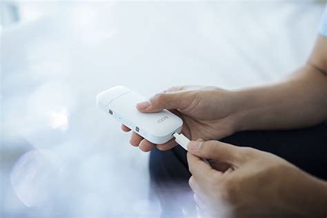 Держатель Iqos быстро разряжается и выключается при курении