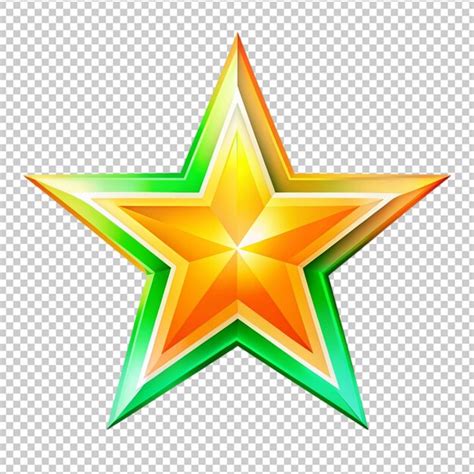 Pack Of Five Stars Premium Ai Generated Psd