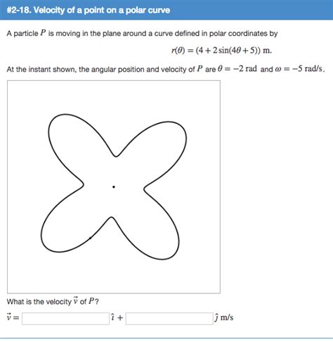 Solved A Particle P Is Moving In The Plane Around A Curve Chegg