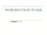 PPT - Introduction to SQL PowerPoint Presentation, free download - ID:6364554
