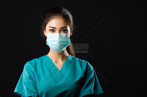 戴口罩的女人高清图片下载 正版图片600694866 摄图网