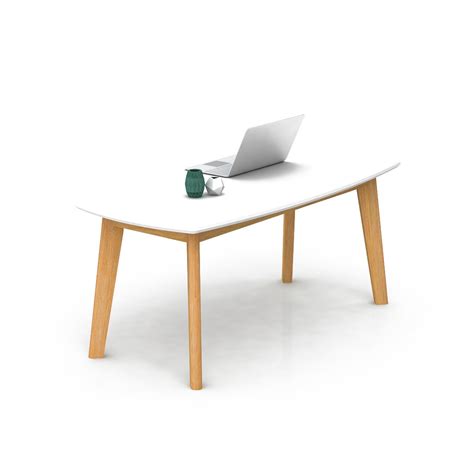 Rectangle Wooden Legs Centre Table Featherlite Furniture