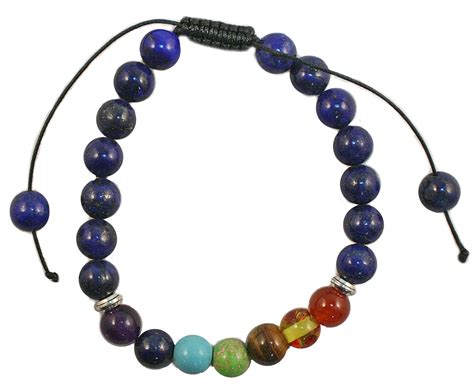 Chakra Healing Crystal Bracelet Lapis Lazuli Rivendell Shop