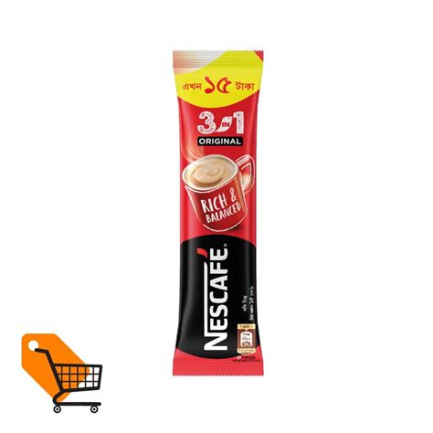 Nescafe Original 3in1 Coffee Mix Sachet 14g