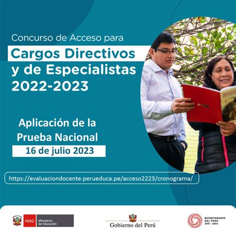 Minedu Modifica Cronograma Del Concurso De Acceso Para Cargos
