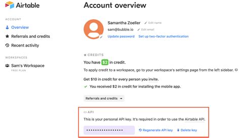 Airtable Bubble Docs