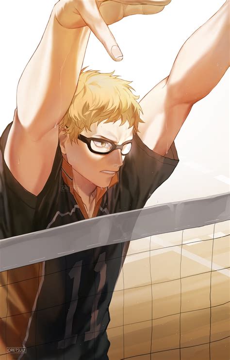 Tsukishima Kei Haikyuu Drawn By Oretsuu Danbooru