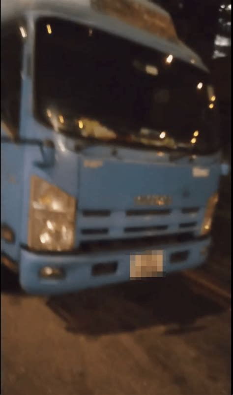 拖頭泊青衣路邊遭偷油 賊人事敗棄車逃去 貨車司機：度度都有人偷油 星島日報