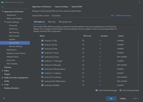 Flutter And Dart Plugin Not Installed Warnings In Flutter