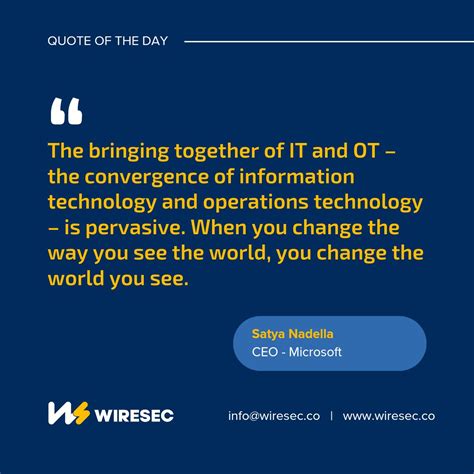 Wiresec On Linkedin It Ot Revolutionizing World Wiresec