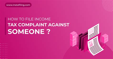 How To File Income Tax Complaint Against Someone 2023 Guide