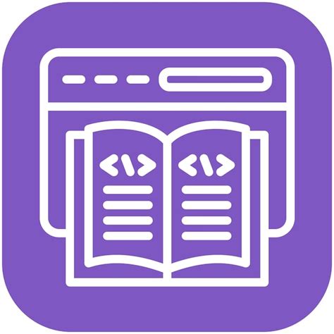 Premium Vector Learn To Code Vector Icon Illustration Of No Code Iconset