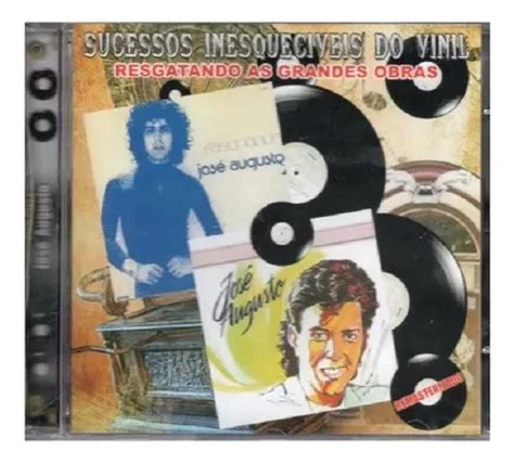 Cd José Augusto Sucessos Inesquecíveis Do Vinil Cd 0210 MercadoLivre