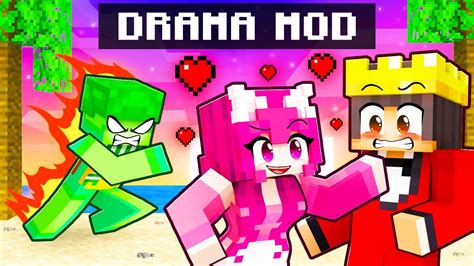 Using DRAMA MOD To Prank My Friends In Minecraft YouTube
