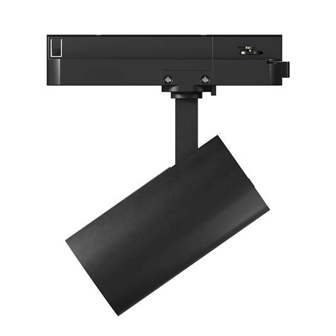Unitrek Single Circuit W Dimmable Led Track Light Black Tri Colour