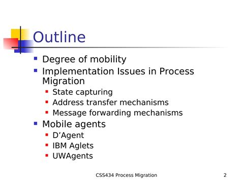 08 Process Migration