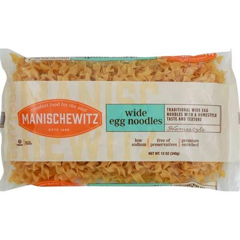 Manischewitz Wide Egg Noodles 12 Oz From H E B Instacart