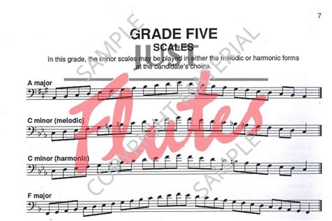 Philip Sparke Scales And Arpeggios Grades 1 8 Trombone Bass Clef