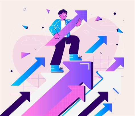 premium vector gradient first step illustration