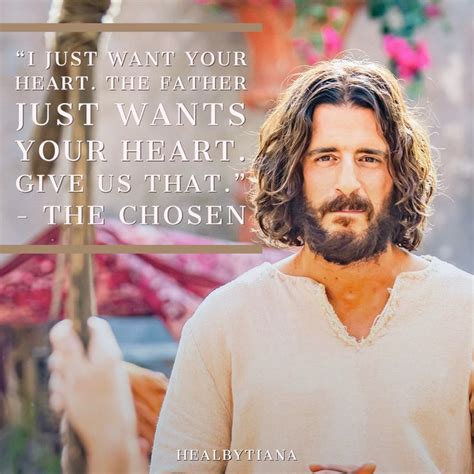 Jesus Wants Your Heart • The Chosen Christ Quotes Choose Quotes