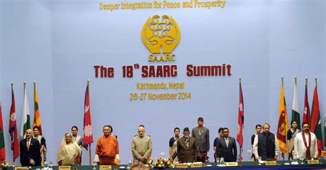 Kathmandu Declaration Eighteenth Saarc Summit Kathmandu Nepal 26 27
