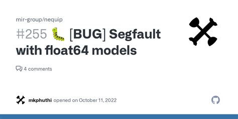 🐛 Bug Segfault With Float64 Models · Issue 255 · Mir Groupnequip