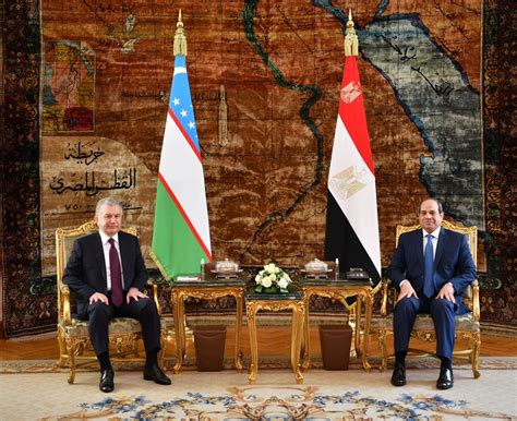 كونا مصر واوزبكستان تؤكدان أهمية حل النزاعات سلميا على المستويات