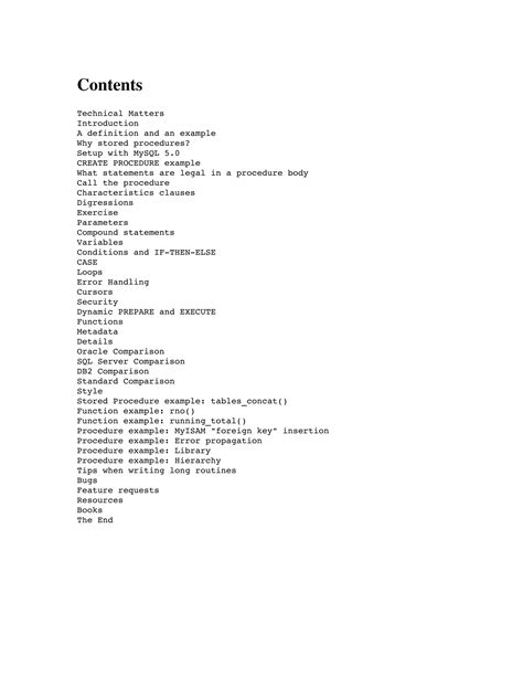 3106741 Mysqlstoredprocedures Pdf