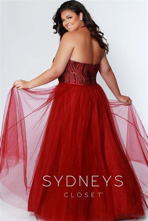 Black Sydneys Closet Long Dress Plus Size Prom For 279 99 The Dress
