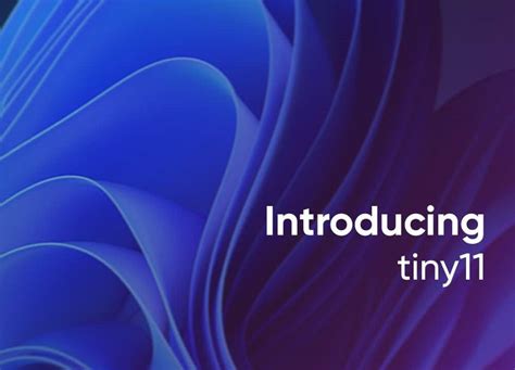 Tiny11 Massively Shrinks Windows 11 Slashes System Requirements And