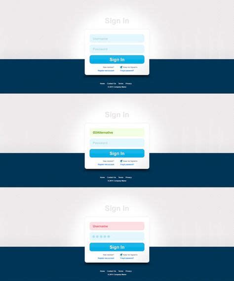 Sign Up Page UI Design Ideas