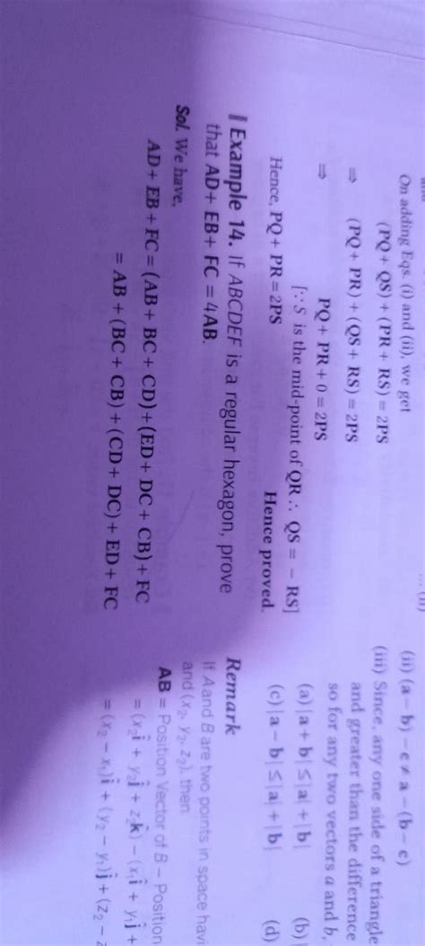 Grade 11 How To Use Polygon Law Of Vector Addition Rhomeworkhelp