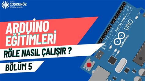 Arduino Ile Röle Nasıl çalışır Youtube