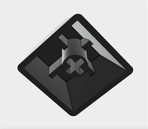 Archivo STL ATARI LOGO KEYCAP FOR MECHANICAL CHERRY MX KEYBOARD